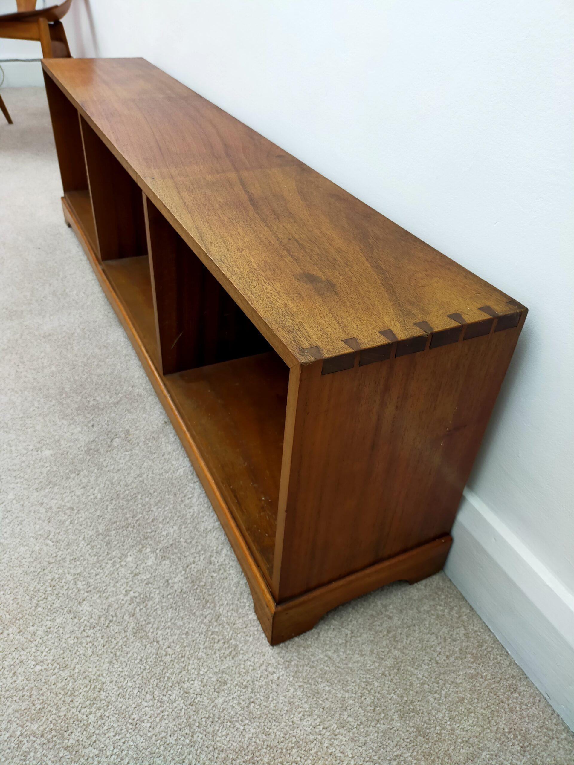 1970s low open shoe locker or shoe rack. | Manuel Greenwood Interior Design
